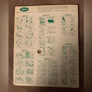 Jaymar | Toys | Vintage Jaymar Disney Mickey Mouse Donald Duck Thick ...